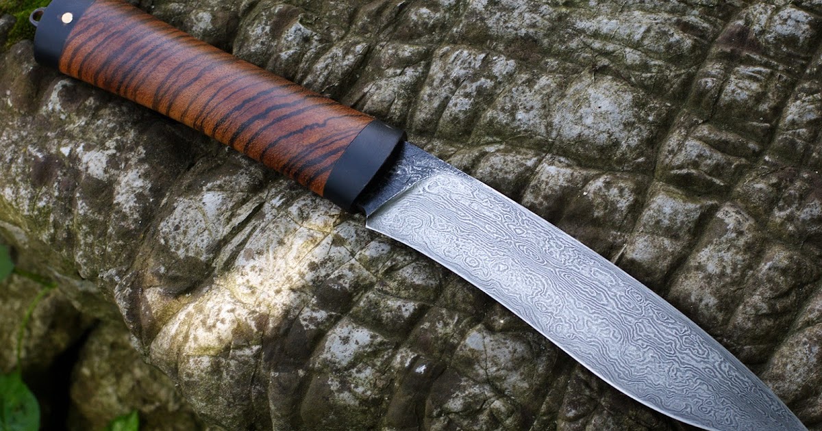 Damascus Hunnic Knife