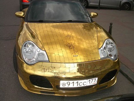 NEW CARS INFORMATION: The World Famous Amazing Gold Cars Pictures