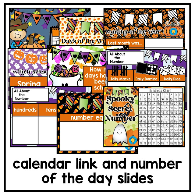 October Morning Meeting Activities and Slides | The Lemonade Stand