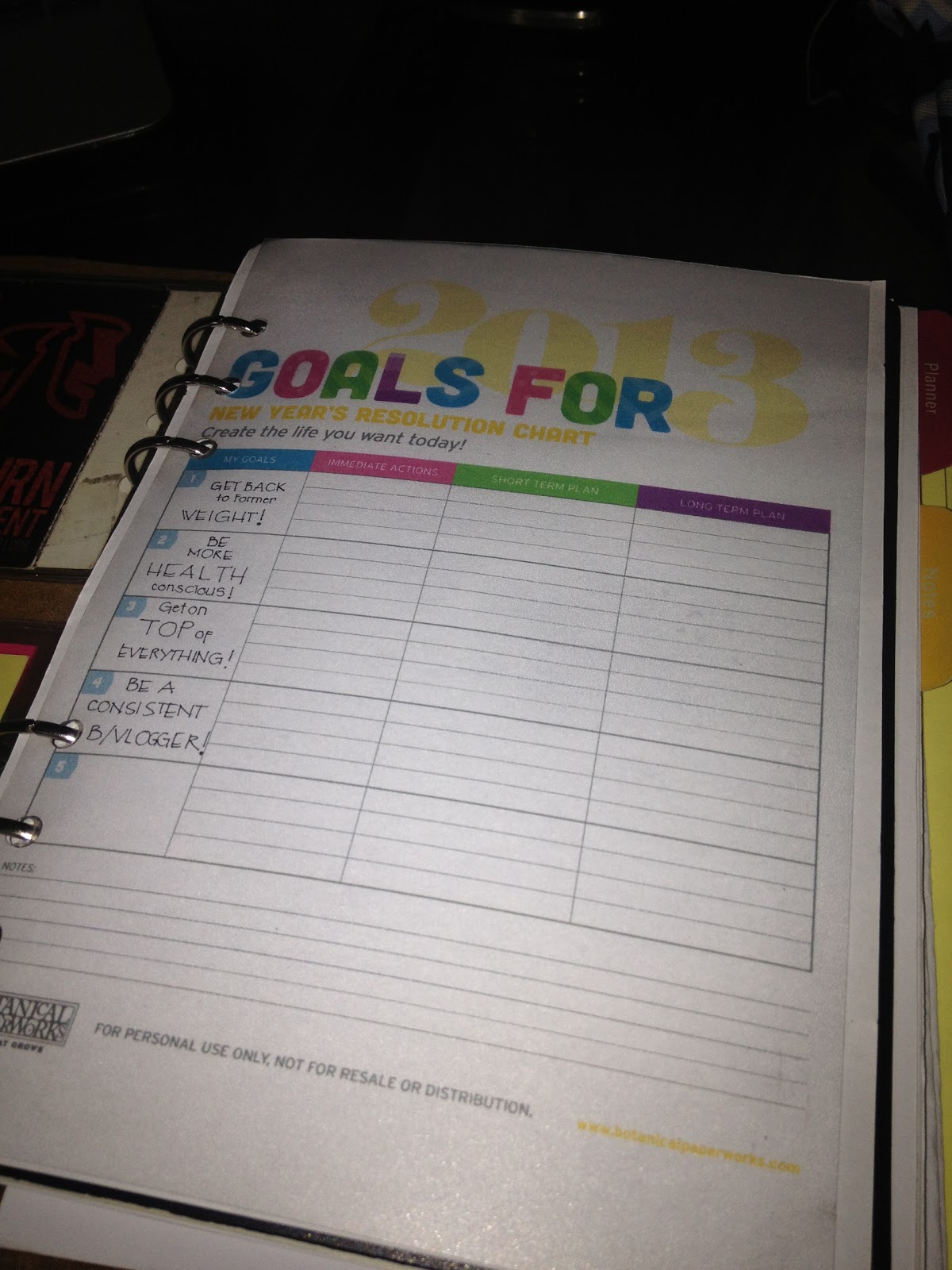 smarty pants of a know it all: D.I.Y. Planner / Organizer / Agenda