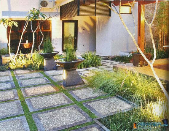 68 Desain Paving Block Ideal Untuk Halaman Rumah - Rumahku Unik