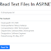 Read And Write Text Files In ASP.NET using C# | Codingvila