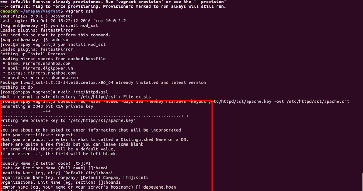 How to set up a SSL Certificate with Apache on Ubuntu 16.04 | The Scuti ...