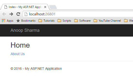 Handleerror Action Filter In Aspnet Mvc ~ It Tutorials With Example