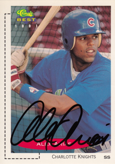 Daily Autograph: Alex Arias