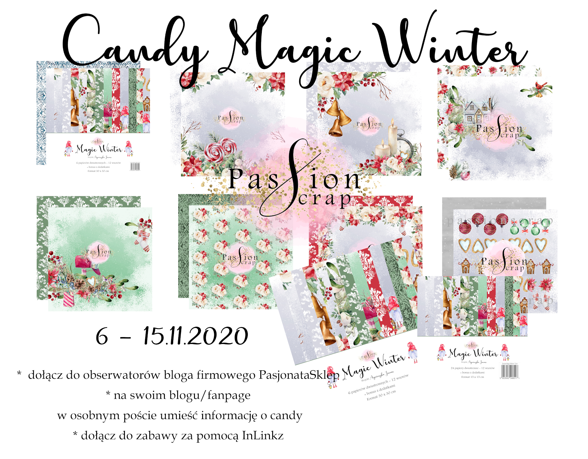 PassionScrap: Rozdajemy Magic Winter... Candy