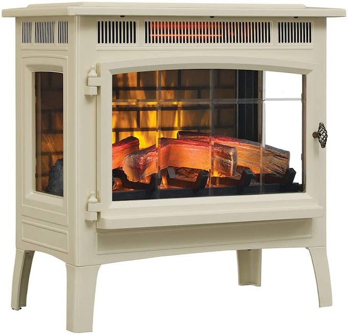 Duraflame 3D Infrared Electric Fireplace Stove with Remote Control