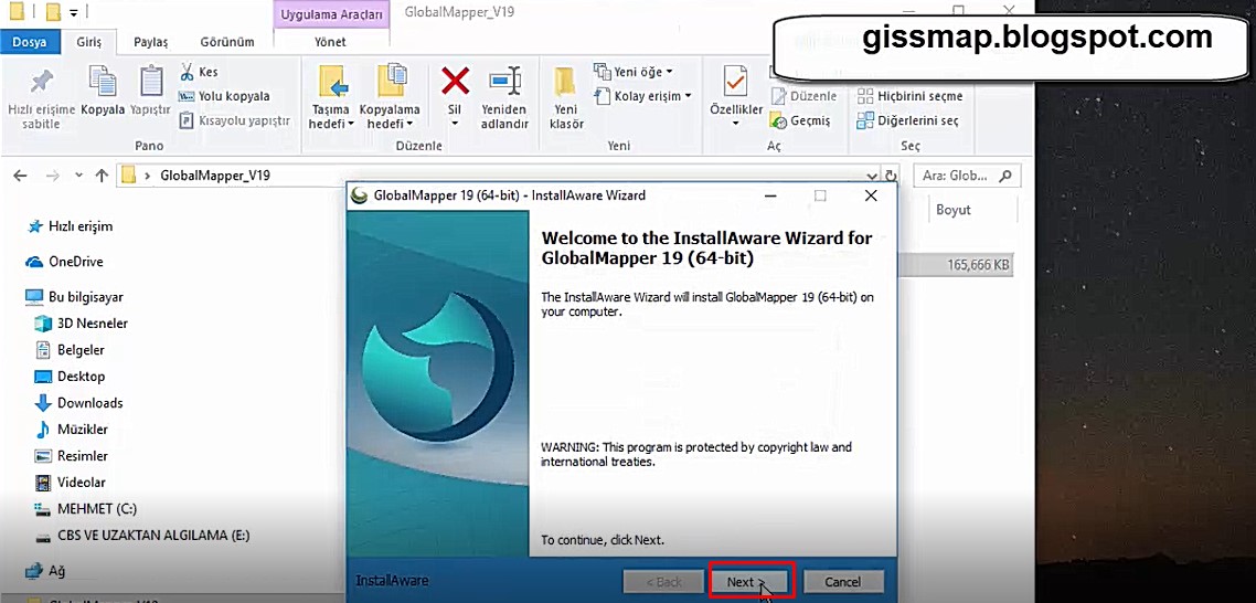 GLOBAL MAPPER INSTAL AND CRACK V19