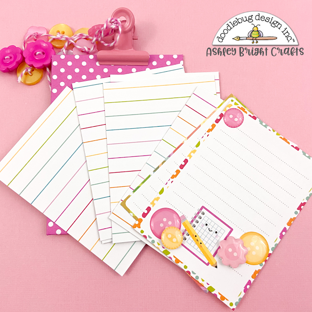 Doodlebug Design Inc Blog: CUTE & CRAFTY MINI CLIPBOARD NOTEBOOKS ...
