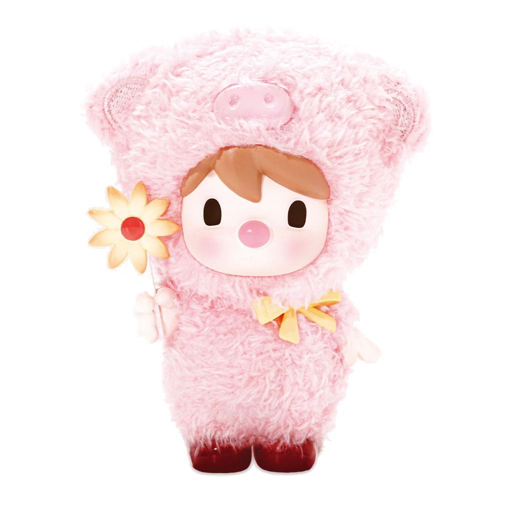 Pop Mart Flower Piggy Sweet Bean Animals' Play Series Figure | The Toy Pool