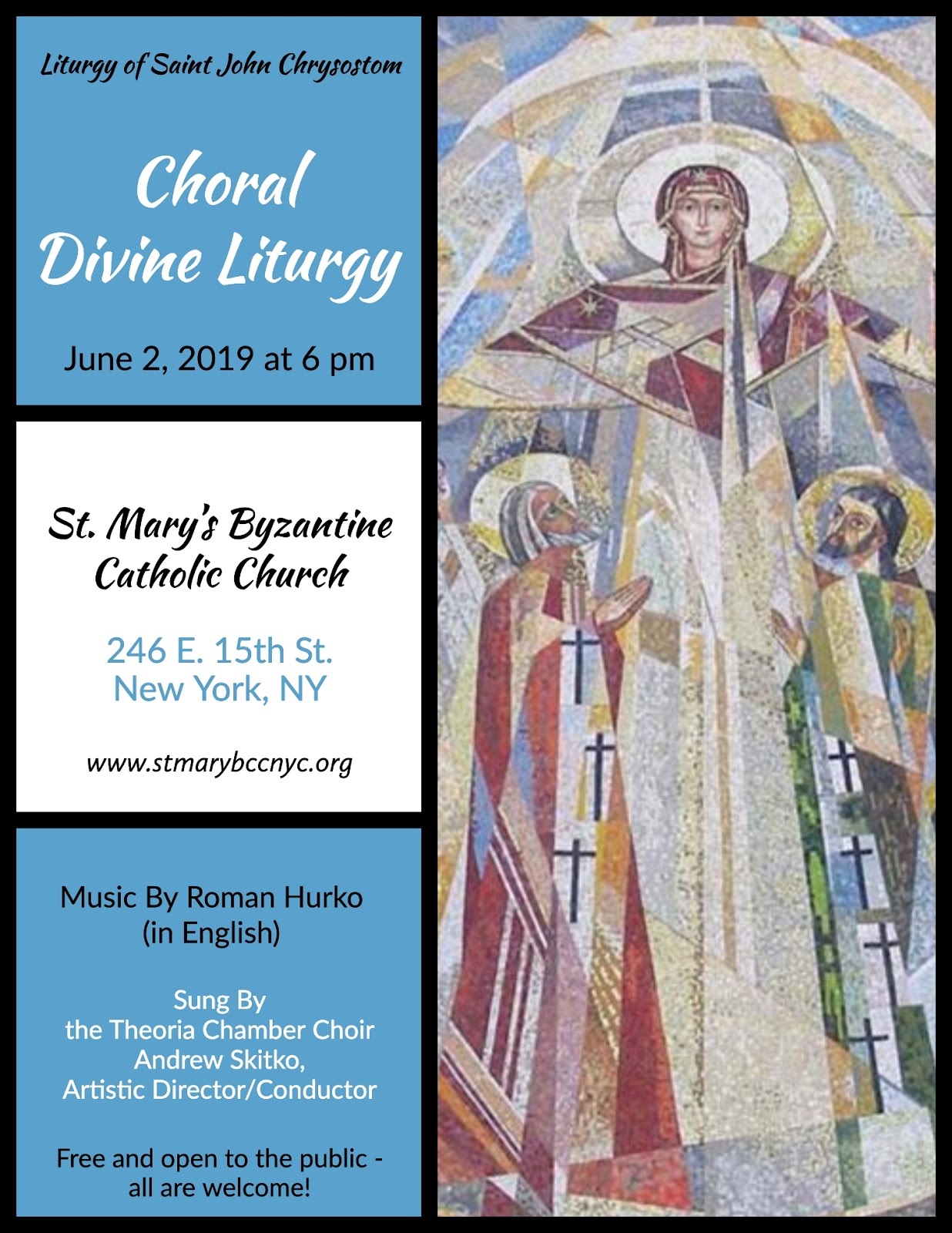 New Liturgical Movement: Divine Liturgy with Music by Roman Hurko ...