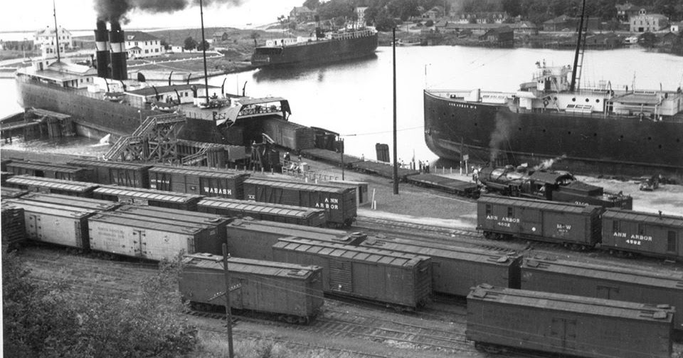Towns and Nature: Elberta, MI: Ann Arbor Ferry Dock
