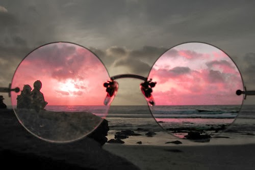 And Today's Idiom Is ...: Looking Through Rose Colored Glasses