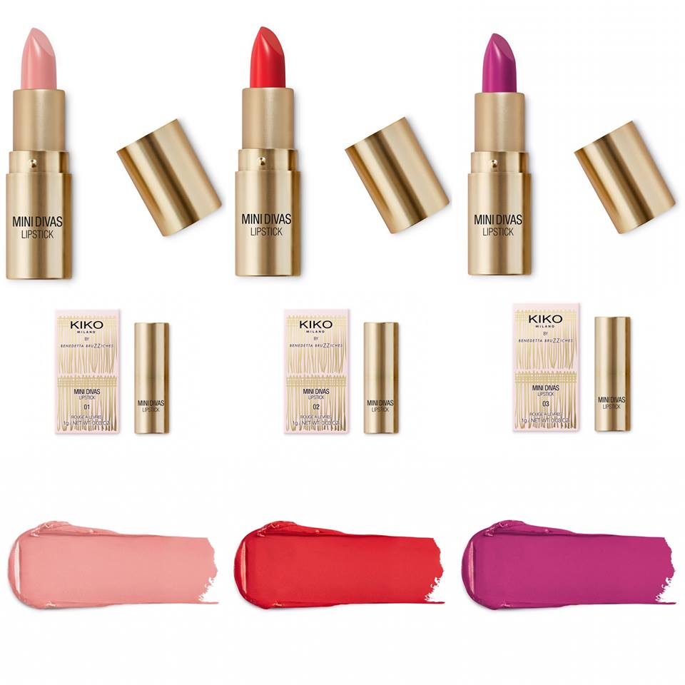 Mecapp: Kiko Milano - Mini Divas, 4th Capsule Collection for June 2017