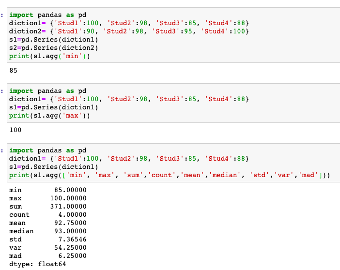Series sum Pandas series-sum-pandas