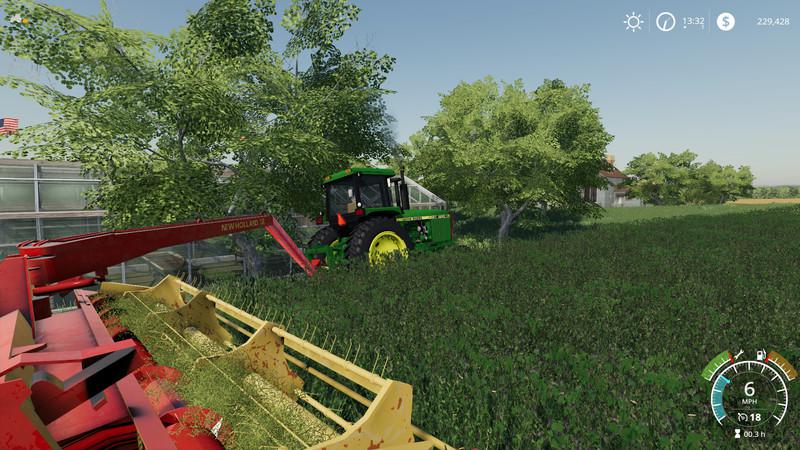 FS19 New Holland 116 HAYBINE v1.0 - FS 19 & 22 USA Mods Collection