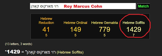 Decoding Satan: Roy Cohn death 911 33 173 666 1429