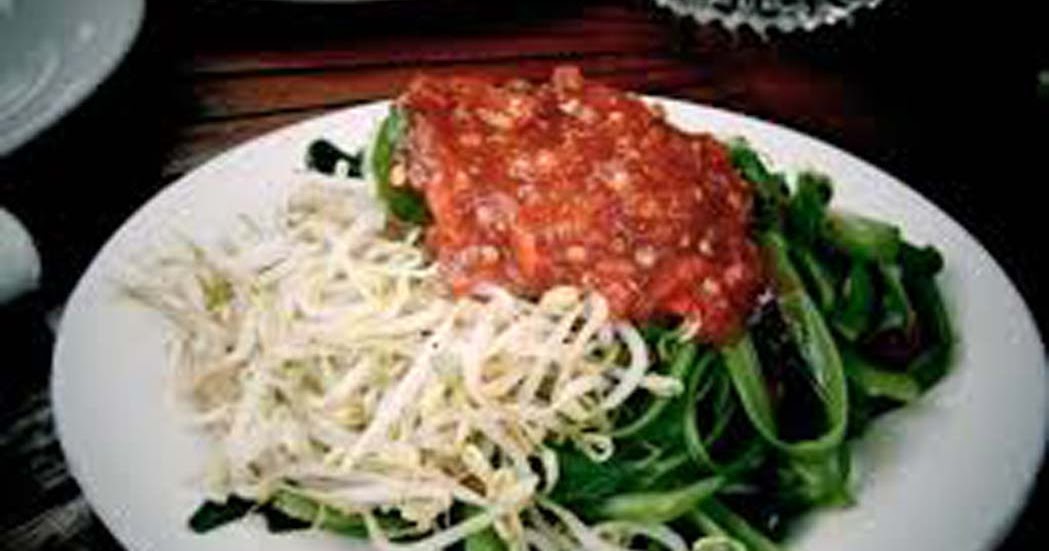 Cara membuat Pelecing Kangkung Khas Lombok yang Enak dan Mudah - Resep ...