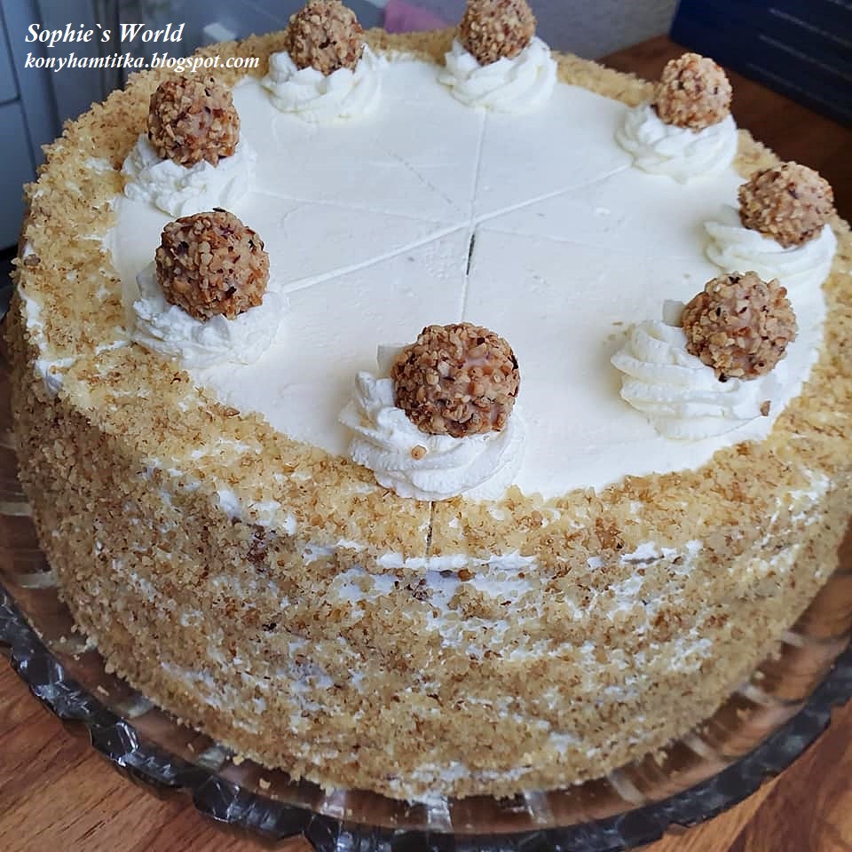 Sophie`s World : Giotto torta, krémes és nagyon csokis-mogyorós finomság