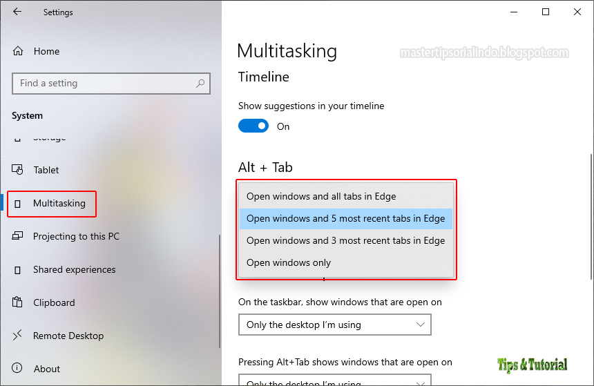 Cara Mengubah Fungsi Tombol Alt + Tab di Windows 10/11 - Mastertipsorialindo