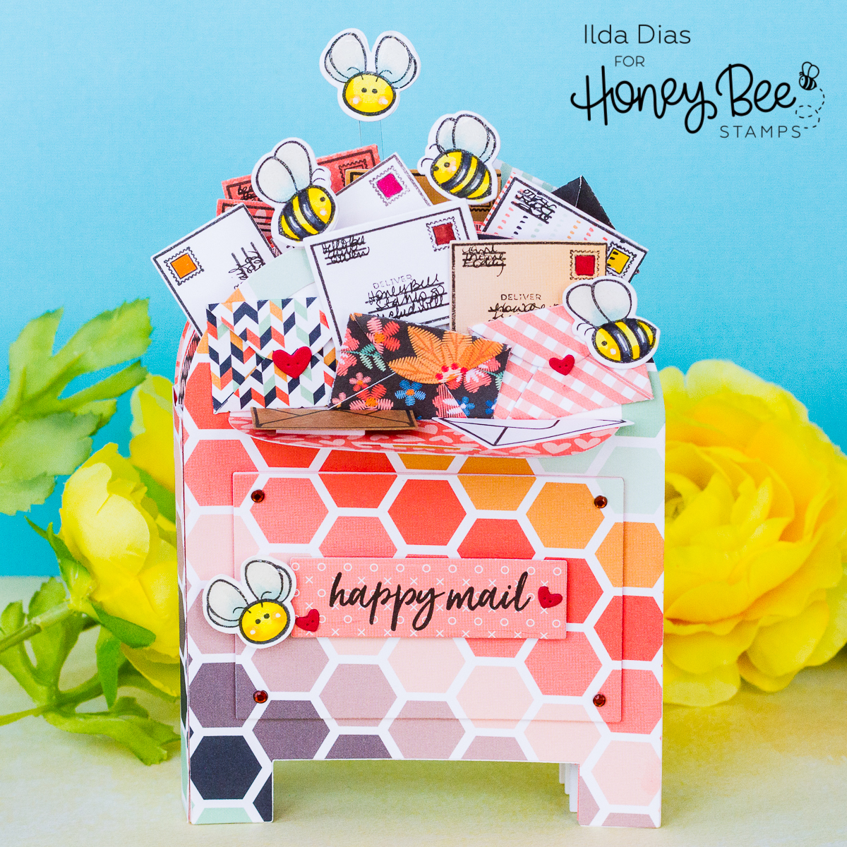 I Love Doing All Things Crafty: Happy Mail Just Beecause | 3D Post Box ...