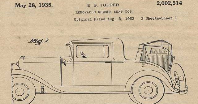 Just A Car Guy: Earl Tupper, of Tupperware fame, had a patent on a "pop ...