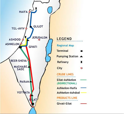 Existing Eilat-Ashkelon-Haifa oil pipeline could be used by the UAE to ...