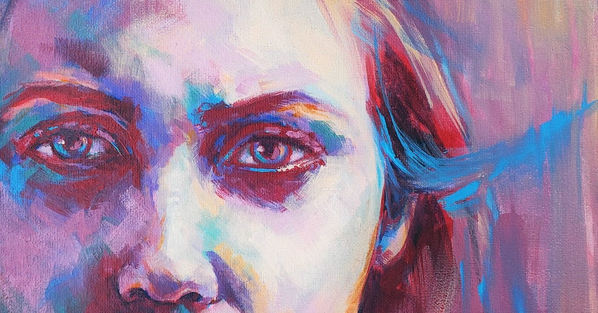 Brushstrokes By Corey: Bold Color Portraits!