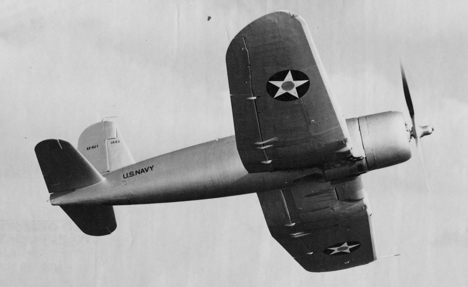 Tailhook Topics: Vought XF4U-1 Corsair