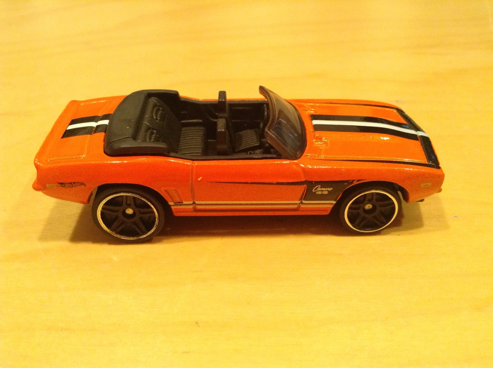 JULIAN'S HOT WHEELS BLOG: '69 Camaro Convertible (2015 Then and Now)