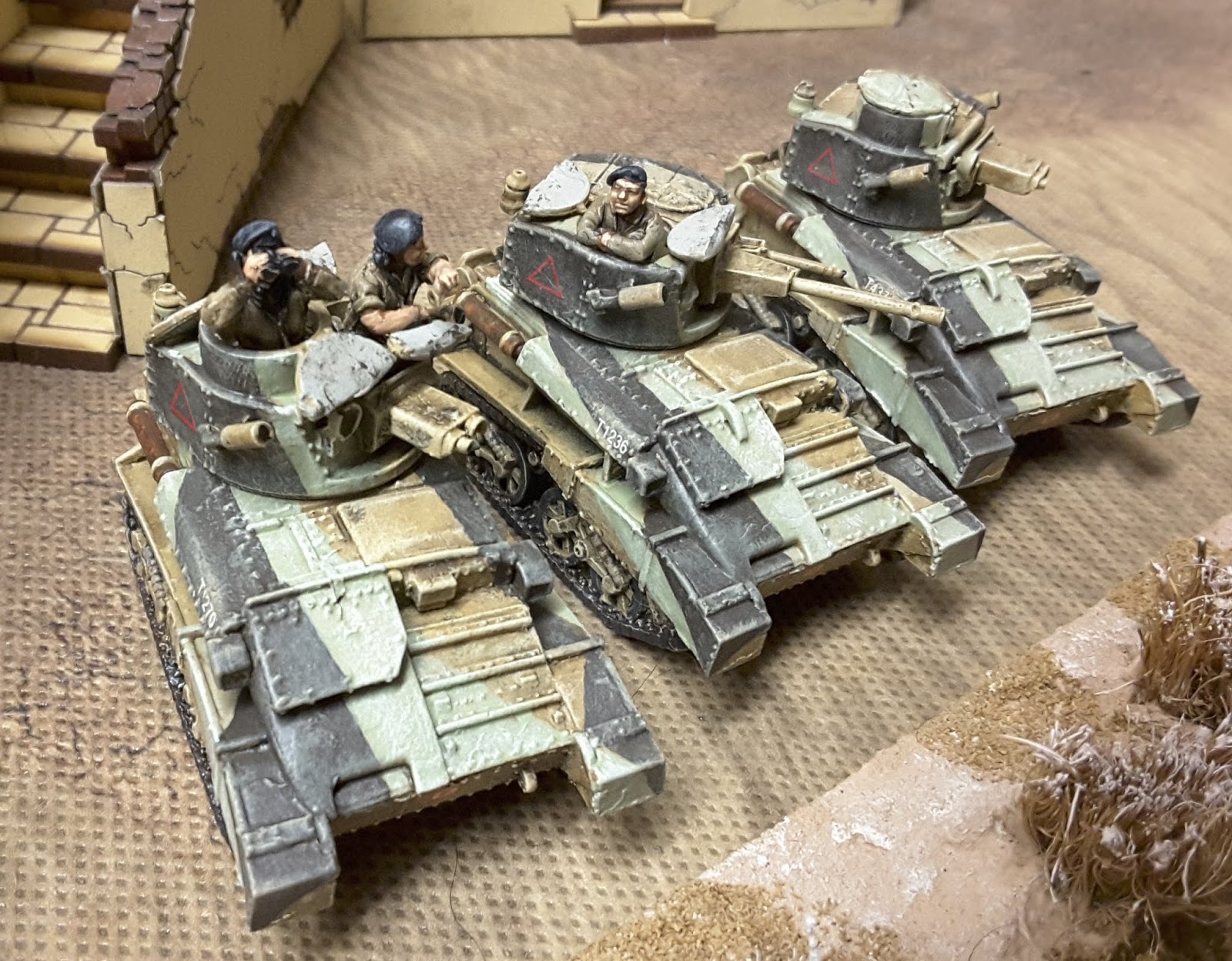 Yarkshire Gamer: 28mm Mk VI Light Tanks for the Desert