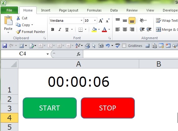 [Excel Free Tool] StopWatch-Basic_v2.1 - KING OF EXCEL