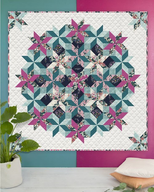 Quilt Today: Evergrowing Mandala Quilt - Free Pattern