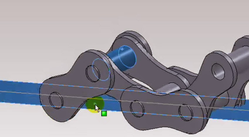 How to assemble the Chain in Solidworks 2011 From VDO - SolidWorks Share