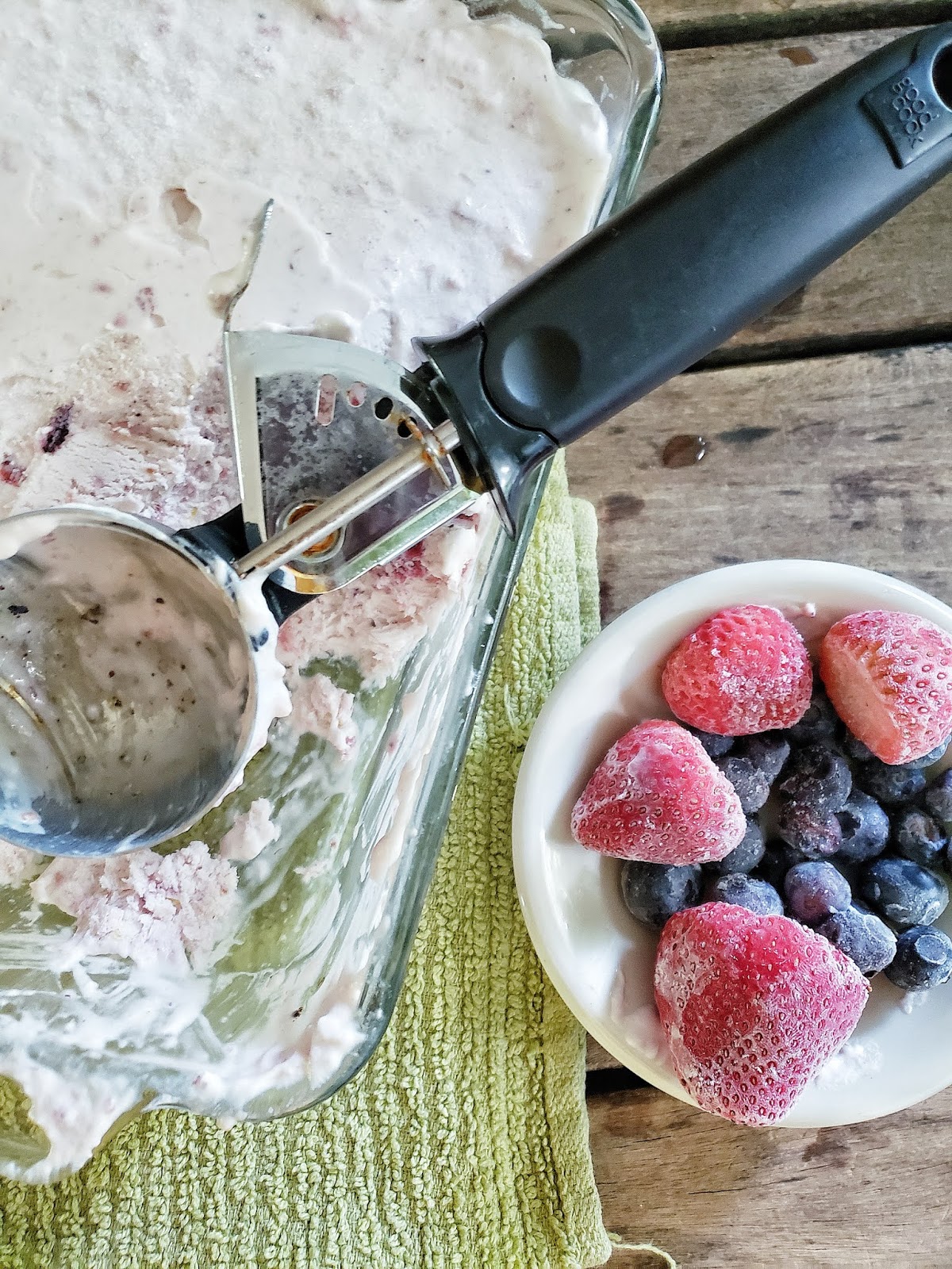 No-Churn Triple Berry Ice Cream | Nik Snacks - Nik Snacks