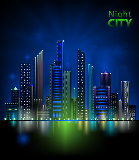Gran ciudad | Vector Clipart