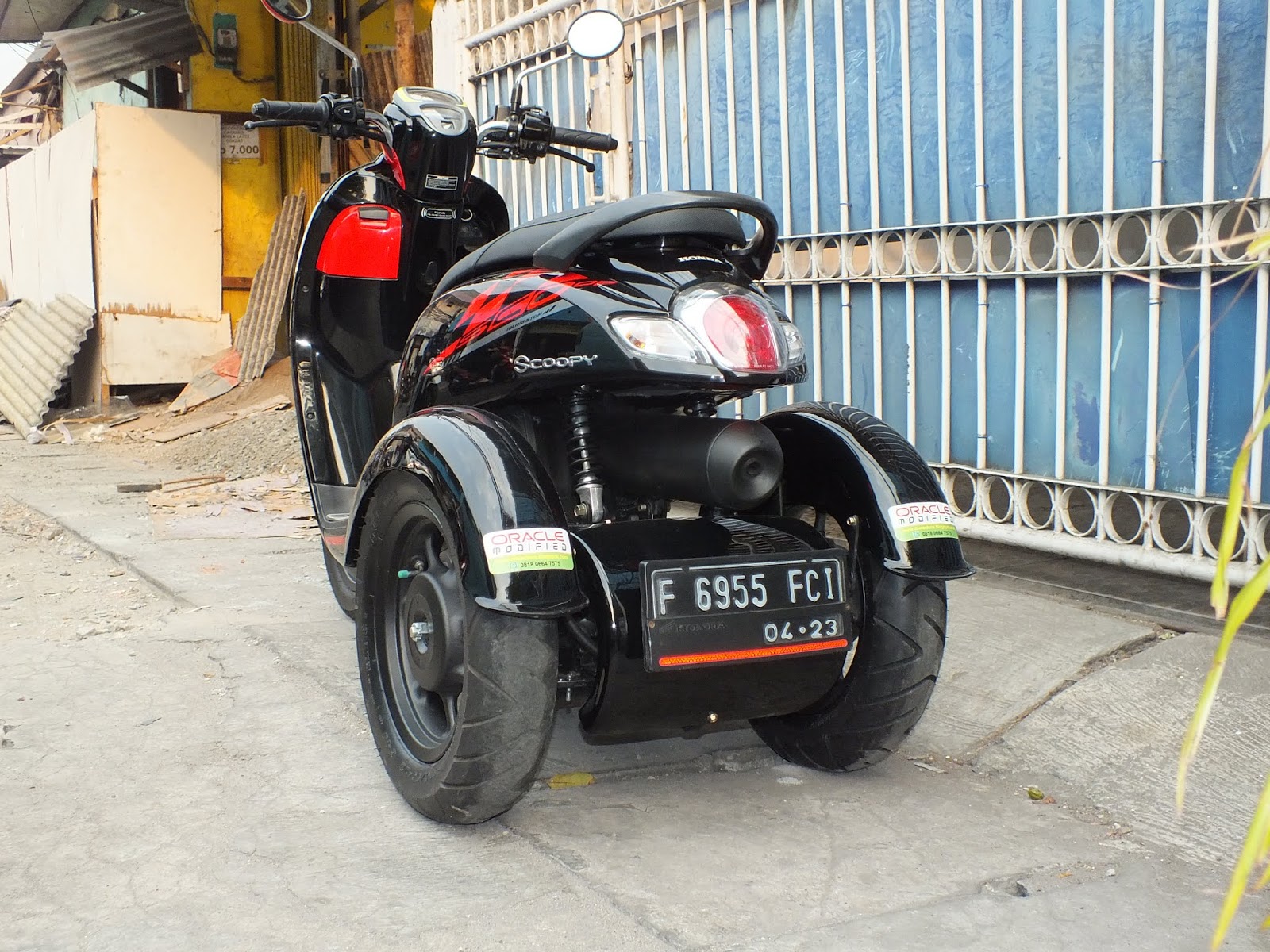 Oracle Modification Concept: HONDA SCOOPY TRIKE RODA TIGA MINIMALIST ...