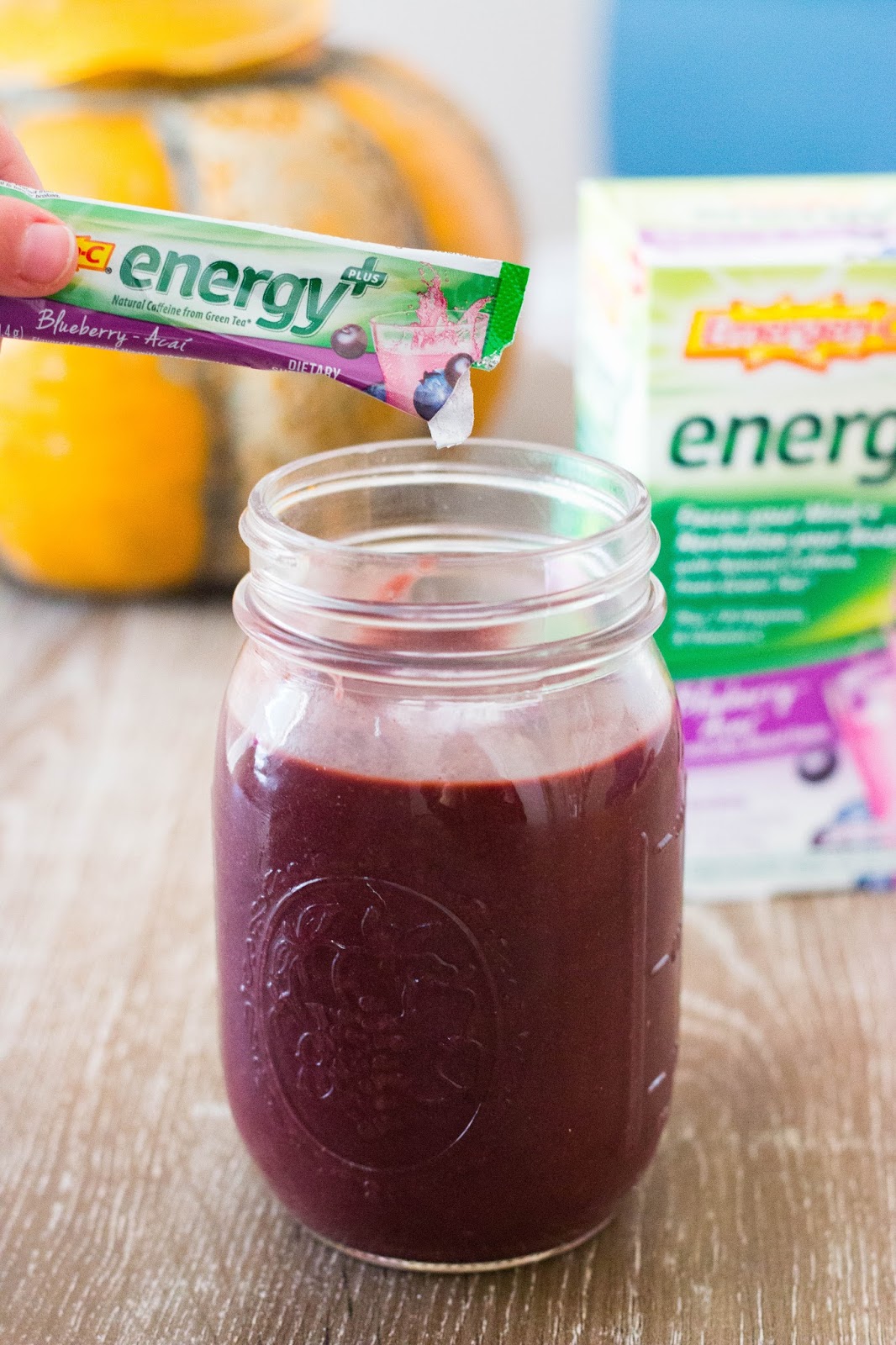 My Favorite Blueberry Acai Breakfast Smoothie