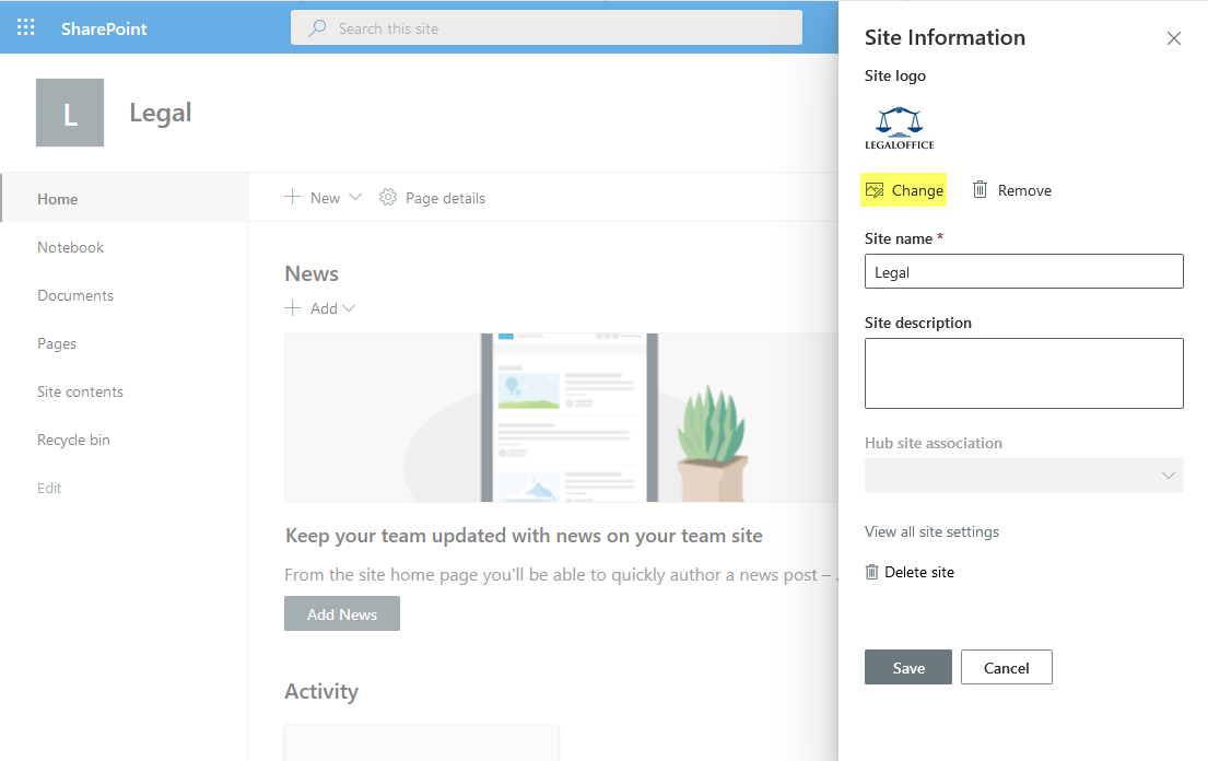 SharePoint Online: How to Change Site Logo using PowerShell ...