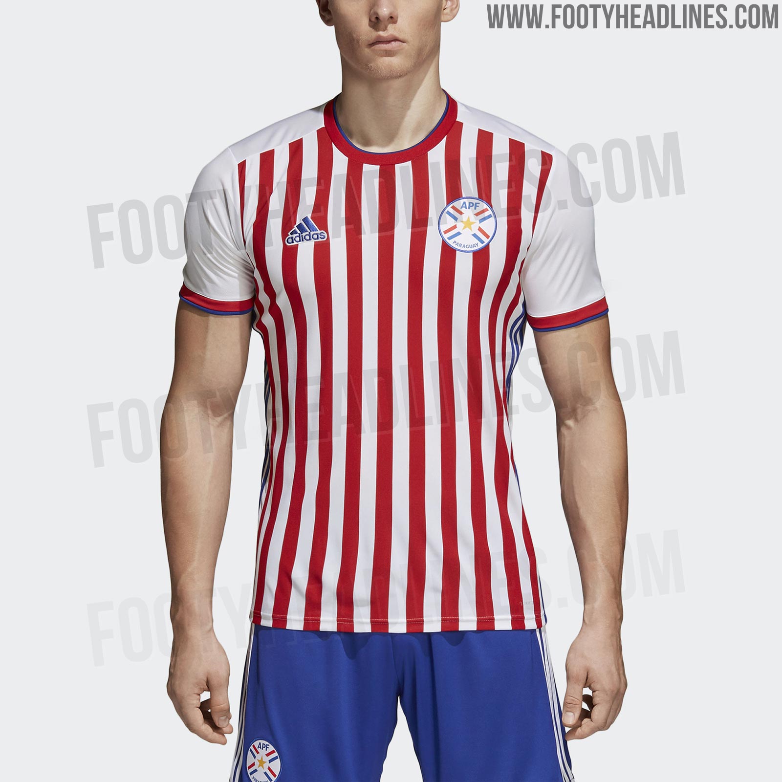Adidas Paraguay 2018 Home Kit Released - Footy Headlines