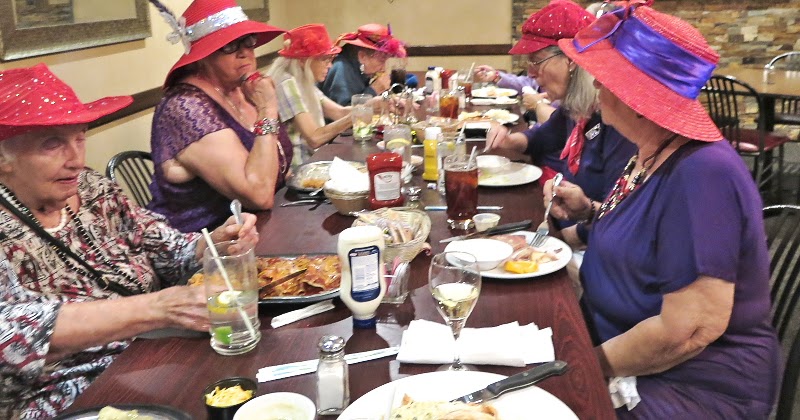 Carla's blog: Red Hatters Attend Luncheon at Peppers in Alamogordo, New ...