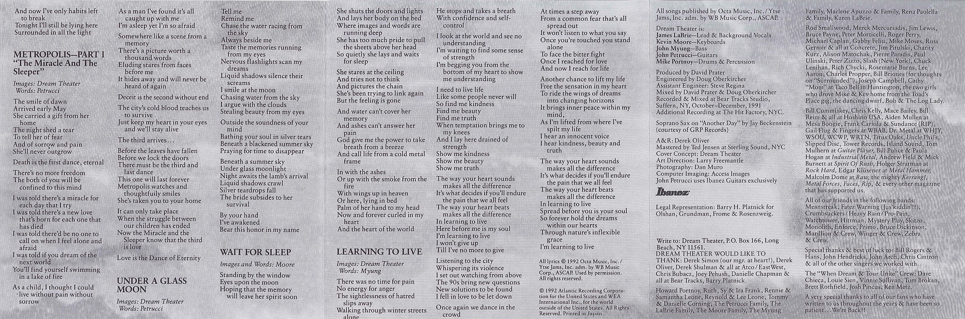 Cries from the Quiet World: Dream Theater "Images And Words"