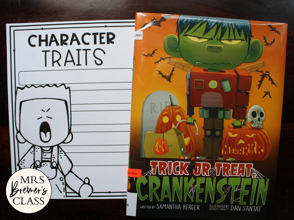 Trick or Treat Crankenstein | Book Activities | Mrs. Bremer's Class