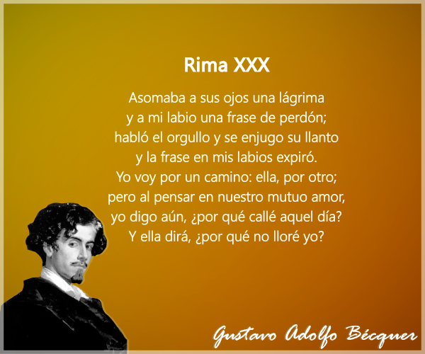POESÍA: GUSTAVO ADOLFO BÉCQUER