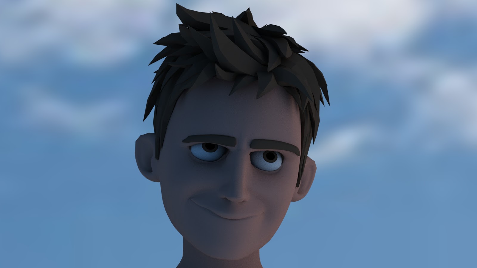 Face Expression of RAY (Rig provided by Animation Mentor)
