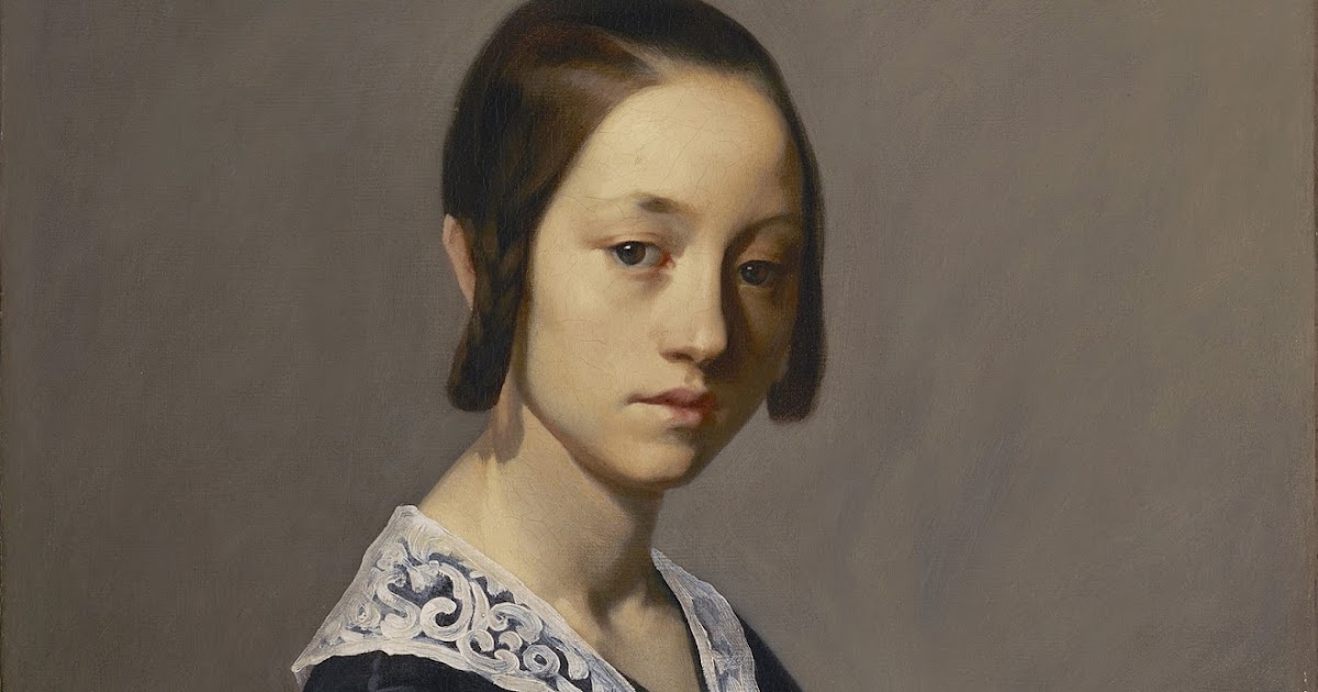 Enjoy some Damn Fine Art : Jean-François Millet. Portrait of Louise ...