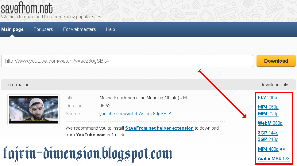 Langkah Mudah Dan Komplit Mendownload Video YouTube Tanpa Software ...