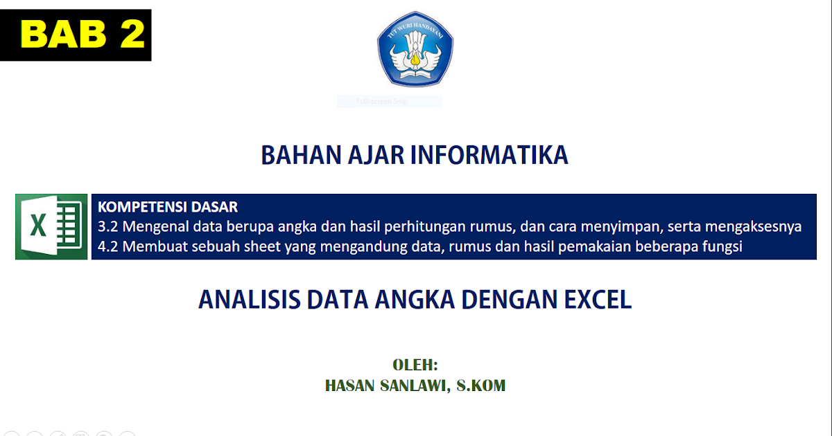 Rangkuman Materi Informatika SMP/MTs BAB 2 (Part-1)Tentang Analisis ...