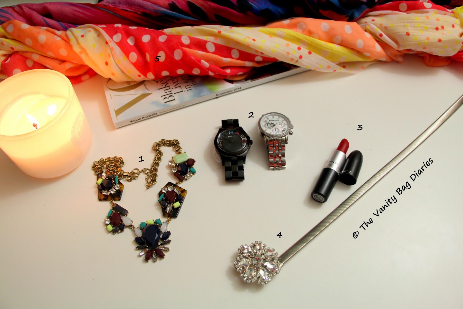 The Vanity Bag Diaries ...: 5 Accessories to spice up your outfit