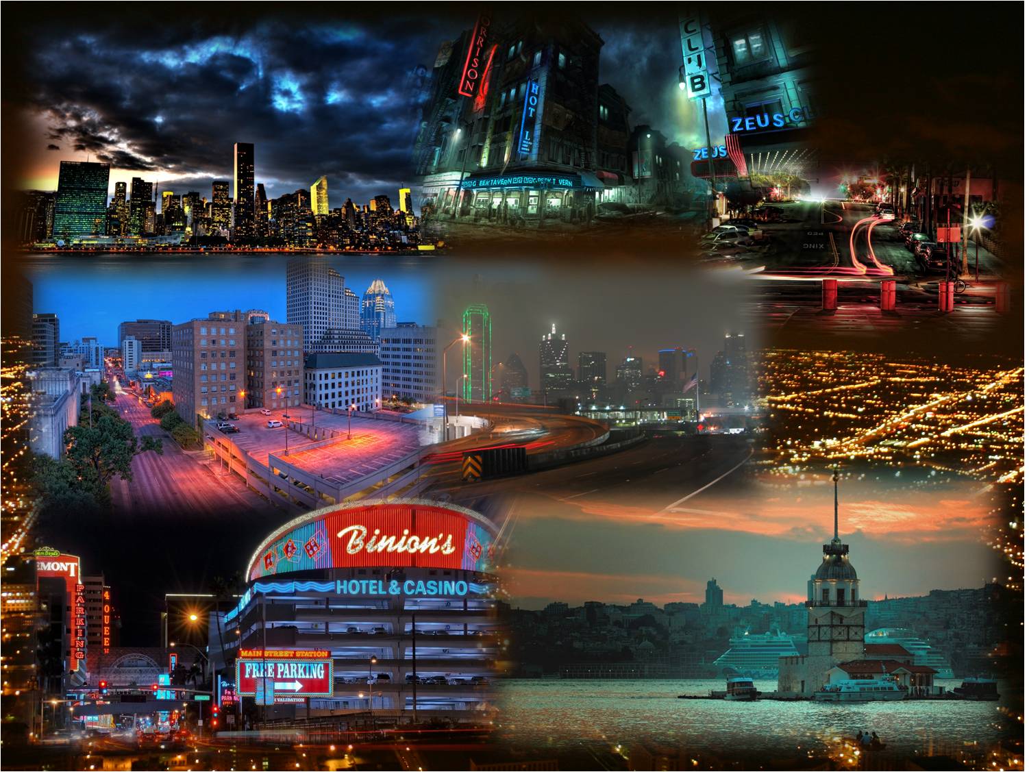 Imágenes de lugares de noche en USA | Para Wallpaper